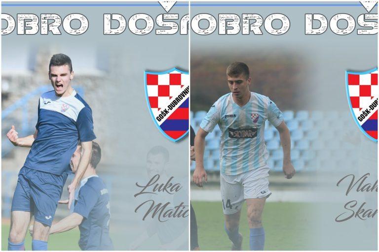 Luka Matić i Vlaho Skaramuca ponovno u dresovima NK GOŠK - Dubrovnik 1919 - DuList