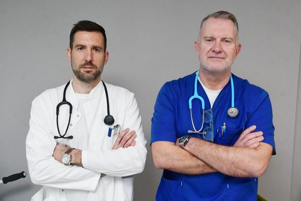 DR. MARIO ČURLIN I DR. ORSAT JOHN Liječnički dvojac za pohvalu! Sami ...