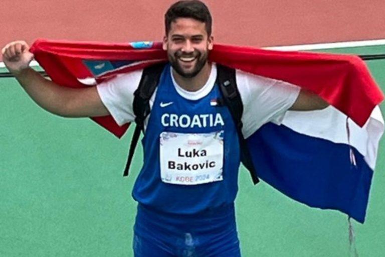 SVJETSKO PRVENSTVO U JAPANU Luka Baković osvojio broncu u bacanju kugle ...